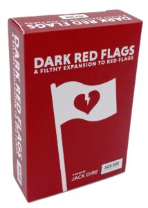 jack dire studios dark red flags: a dirty expansion for the red flags party game