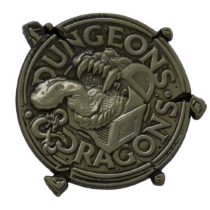 dungeons & dragons limited edition mimic premium pin badge