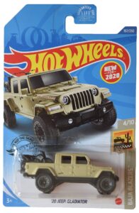 hot wheels '20 jeeps gladiator, [tan] 157/250 baja blazers 4/10