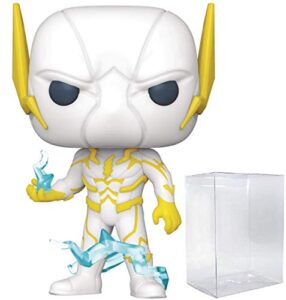 pop flash tv series - godspeed funko pop! vinyl figure (bundled with compatible pop box protector case) multicolor 3.75 inches