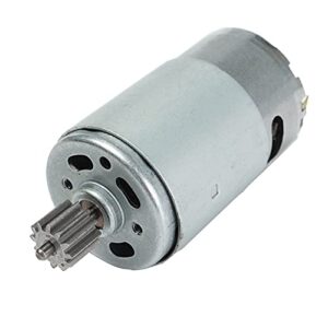 shengle 390 18000rpm 6 volt electric motor, rs390 6v motor drive gearbox accessory for kids ride on car children ride on toys parts