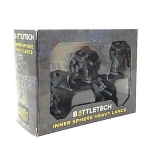 catalyst game labs battletech mini force pack: inner sphere heavy lance