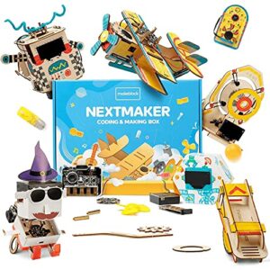 makeblock nextmaker box - monthly coding subscription box for kids 8-12 years old stem education kits