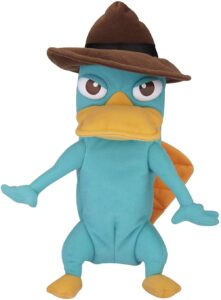 phineas and ferb transforming perry assortment 2 plush stuffed toy