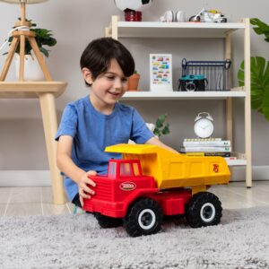 tonka - steel classics, commemorative 1968 mighty dump truck, 75th anniversary - amazon exclusive - frustration-free packaging (ffp), unisex children