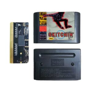 retro game skitchin 16 bit md game card for sega megadrive genesis video game console cartridge (ntsc-u)