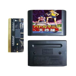 retro game battle mania 2 16 bit md game card for sega megadrive genesis video game console cartridge (region-free)