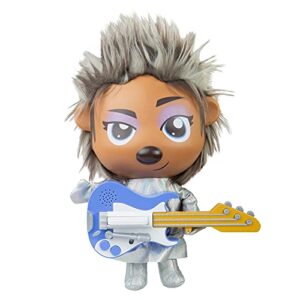 sing 2: riff-rock ash plush toy – rockin’ interactive toy – 12'' tall – 4 years+