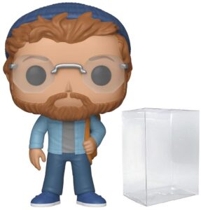 pop jaws - matt hooper funko pop! vinyl figure (bundled with compatible pop box protector case), multicolored, 3.75 inches