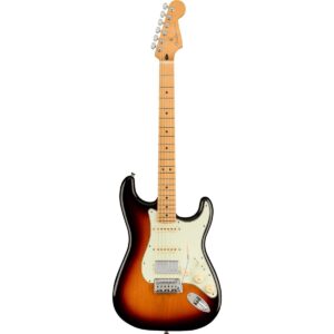 fender 6 string solid-body electric guitar, right, 3-color sunburst (0147322300)