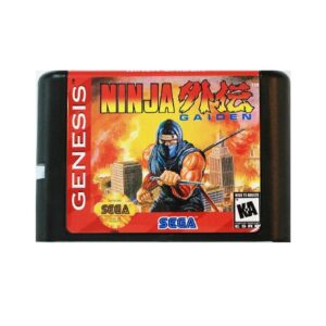 retro game ninja gaiden 16 bit md game card for sega mega drive for sega genesis (black)