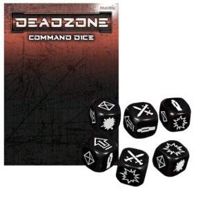 mantic deadzone command dice pack