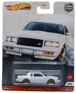 hot wheels '87 buick regal gnx, [white] 2/5 power trip