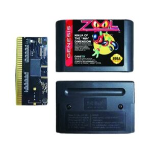 retro game zool 16 bit md game card for sega megadrive genesis video game console cartridge (ntsc-u)