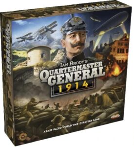 quartermaster general: 1914 – a boardgame by griggling games 2-5 players – 90+ mins – board games for family game night – for kids and adults ages 13+ - english version