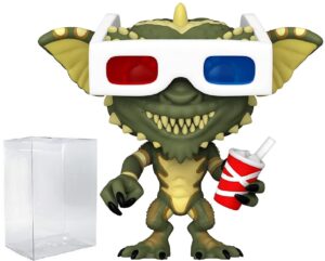 pop gremlins - gremlin with 3d glasses funko pop! vinyl figure (bundled compatible box protector case), multicolored, 3.75 inches