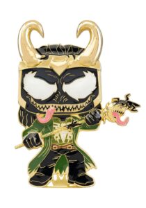 funko pop! sized pin marvel: venom: loki