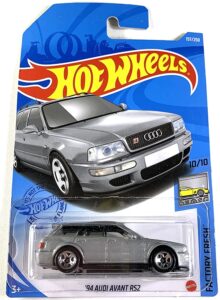 hot wheels 2021, '94 audi avant rs2 silver, factory fresh 10/10, 157/250