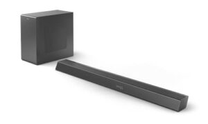 philips b8905 soundbar 3.1.2 with wireless subwoofer, dolby atmos, compatible with dts play-fi, connects with amazon echo devices and voice assistants, airplay 2 and bt support, tab8905