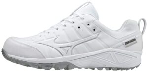 mizuno men's ambition 2 all surface turf shoe, white, 12