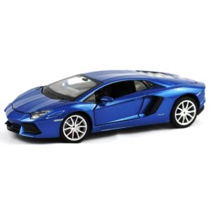 motor city classics 1:2 2013 lamborghini aventador coupé- blue - optimum diecast