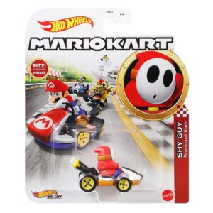 hot wheels mario kart shy guy standard kart vehicle