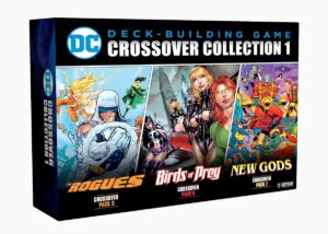 cryptozoic entertainment: dc deck-building game: crossover collection 1 expansion- deck building card game, ages 14+ multi