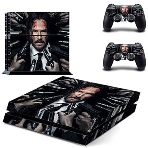 wick console cover for ps4 protective decal skin controller