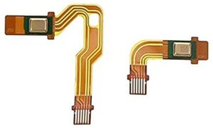 hallwayee microphone flex cable for ps5 handle inner mic ribbon cable controller replacement (1 pair)