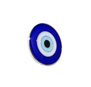 evil eye lapel pin - eye of turkey brooch - turkish blue eye protect badge - greek eye pinback