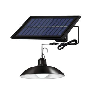 solar pendant light night lamp, solar pendant light waterproof solar shed light led solar hanging light for home street garden