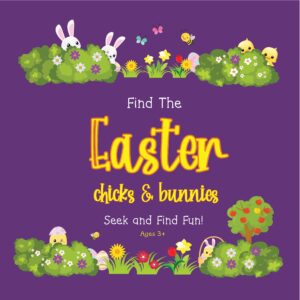 find the easter bunnies & chicks: easter holiday seek and find fun book for children ages 3+ | recognition and memory activities for preschoolers and toddlers (the easter activity book collection)