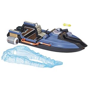 fortnite hasbro victory royale series motorboat deluxe collectible vehicle with accessories, 19.6-inch