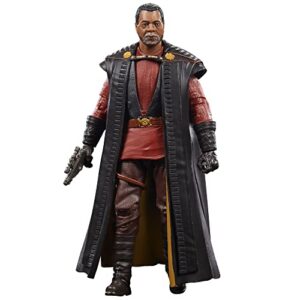 star wars the black series magistrate greef karga toy 6-inch-scale the mandalorian collectible action figure toys for kids ages 4 and up