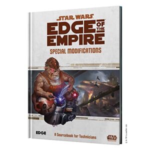 edge studio star wars edge of the empire special modifications sourcebook | roleplaying game | strategy game for adults and kids | ages 10+ | 3-5 players | avg. playtime 1 hour | made