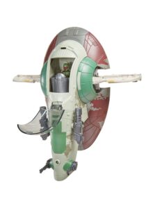 star wars mission fleet starship skirmish, 2.5 inch boba fett action figure and starship vehicle, toys for 4 year old boys and girls and up