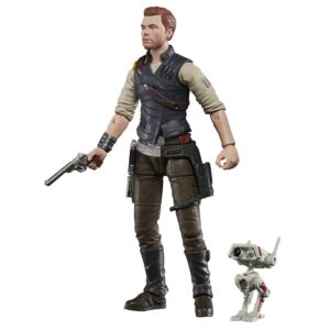 star wars the vintage collection cal kestis toy, 3.75-inch-scale jedi: survivor action figure, toys for kids ages 4 and up