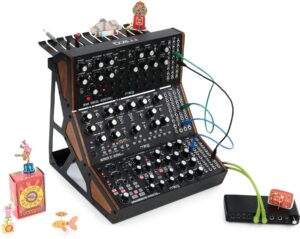 moog sound studio 3: subharmonicon, dfam, and mother-32 analog synthesis studio