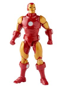 marvel legends series iron man model 70 comics armor action figure 6-inch collectible toy,4 accessories