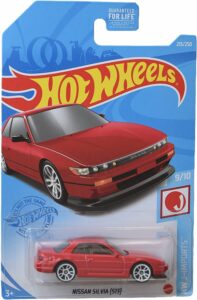 hot wheels nissan silvia s13, [red] 213/250 j-imports 9/10