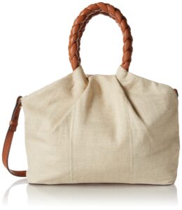 vince camuto jordy tote, natural multi