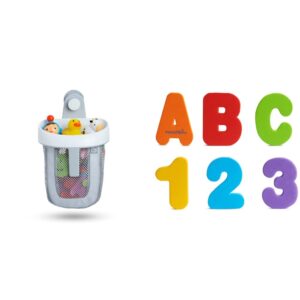 munchkin® bath toy scoop with 36pc bath letters and numbers bath toy