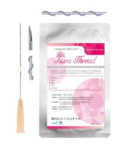 tiara pdo thread lift korea - mono screw type/sharp (40pcs) (30g25)