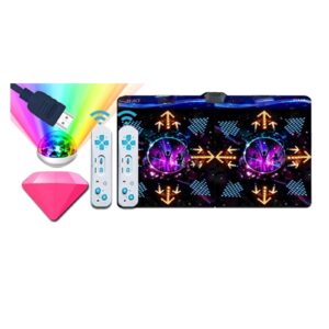 acd game dance mat, dancing mat for dance revolution non-slip for pc laptop video game (color : c)