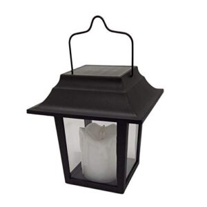 zxy-nan wall lamp solar lamp home wall lamp outdoor waterproof garden courtyard lighting small candle fence lamp