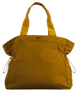 lululemon athletica side-cinch shopper bag 18l (gold spice)