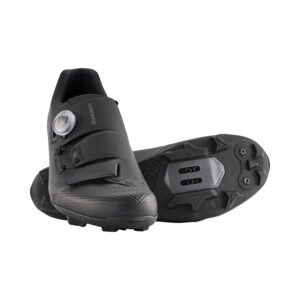 shimano sh-xc502 high-performance men's xc cycling shoe, black, 11-11.5