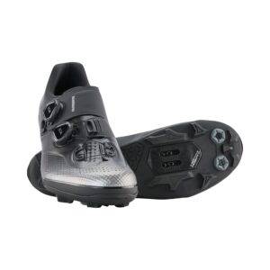 shimano sh-xc702 competition-level men's off-road racing shoe, black, 11.5-12