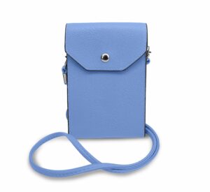 krediz trendy cell phone bag - mini shoulder bag & vaccine card holder | perfect for travelers, professionals, & daily users