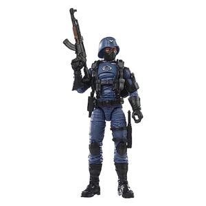 g.i. joe classified series cobra officer action figure 37 collectible premium toy with multiple accessories 6-inch-scale, custom package art